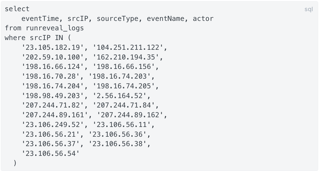 RunReveal | Company blog | Security logs, solved